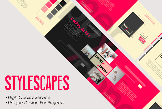 Create professional stylescape for your startup by Mt_square | Fiverr