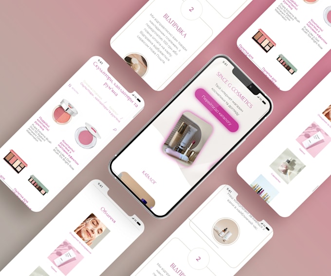 Create a custom website on webflow by Nelia_zher | Fiverr