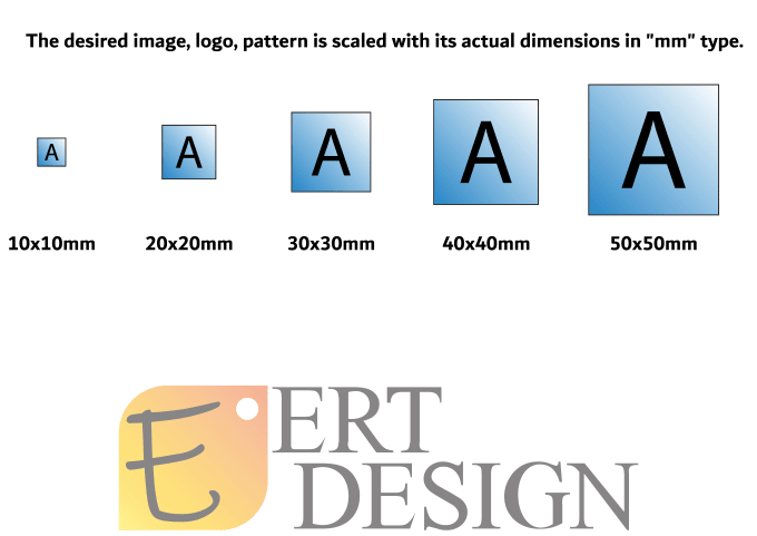 Resize an image or logo for printing in real proportions by Ert_designn ...