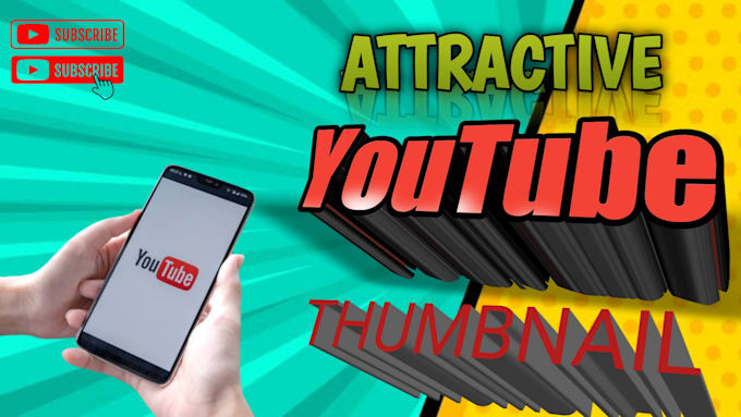 Make attractive youtube thumbnail to boost your subscribers by Vonandre ...