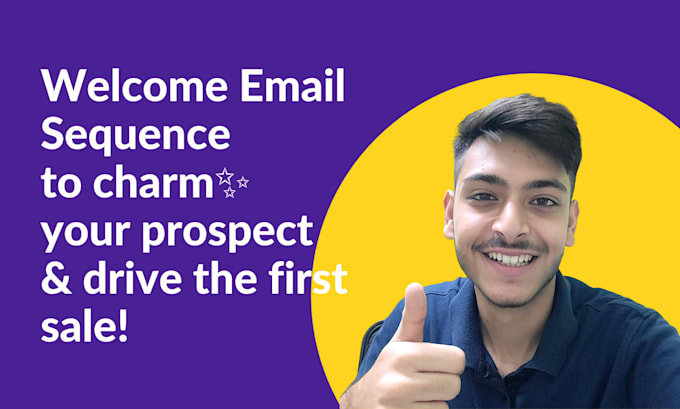 Write a welcome email sequence for your brand by Samchan01 | Fiverr