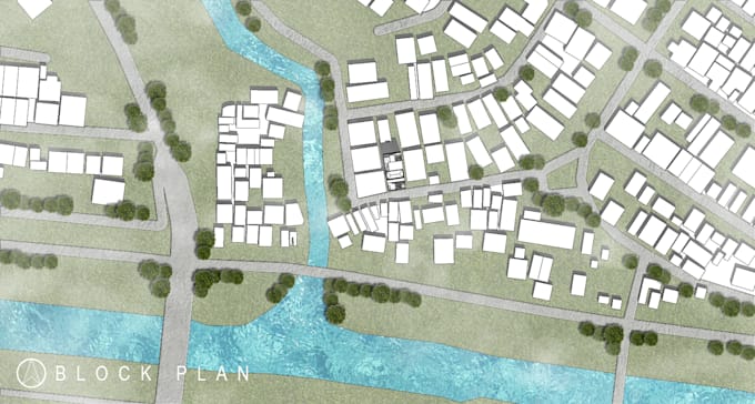 Render 2d architectural visualization, elevation, section, site plan by Gabriel00s | Fiverr