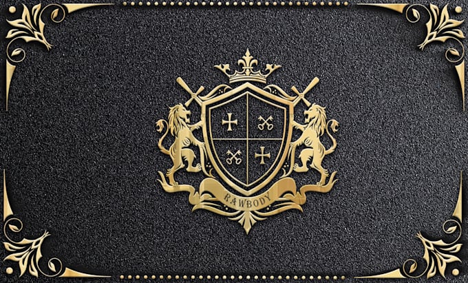 Design luxury regal gothic heraldic family crest logo by Sifatali537 ...