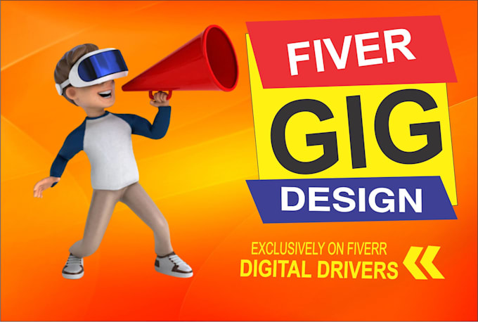 Design gig image, fiverr gig cover, fiverr gig thumbnail by Naimat7 ...