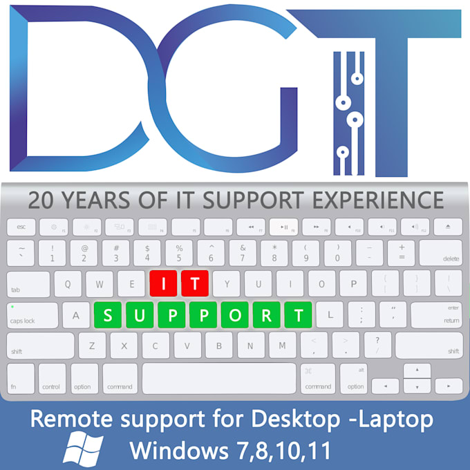 Remotely resolve any desktop laptop software issues by Dgit150 | Fiverr