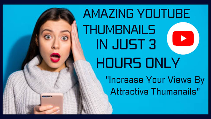 Design the perfect different youtube thumbnails in just 3 hours by ...