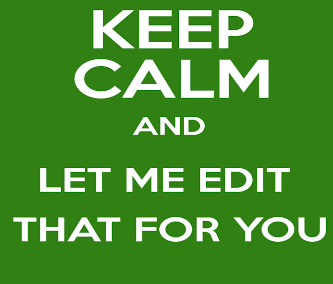Edit all your edit you documents by Annettarhoden | Fiverr