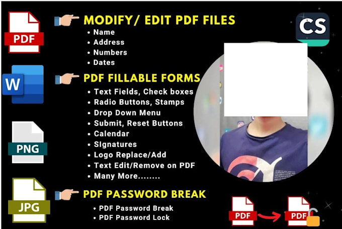 Create fillable pdf form or design your pdf form by Abdullah19880 | Fiverr