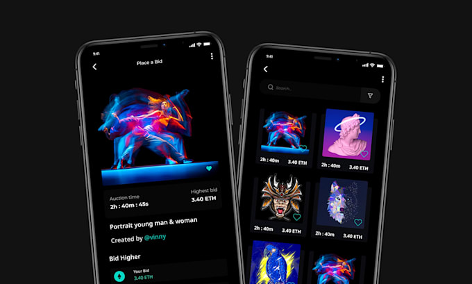 Design creative ui ux design for mobile app by Creativeidaas | Fiverr