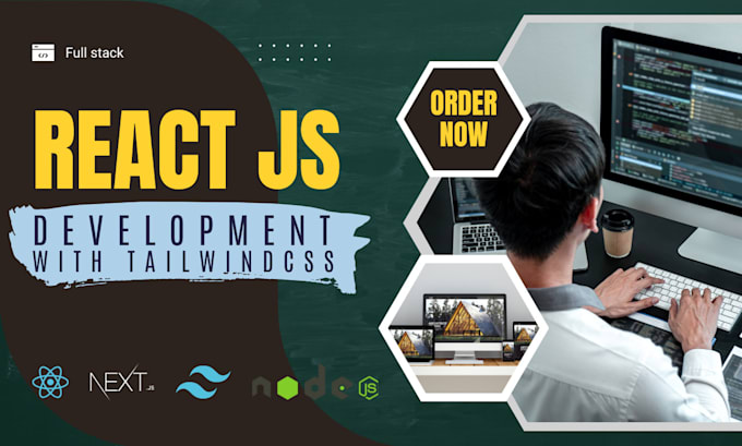 Build react or nextjs website using tailwind css by Arifhussain363 | Fiverr
