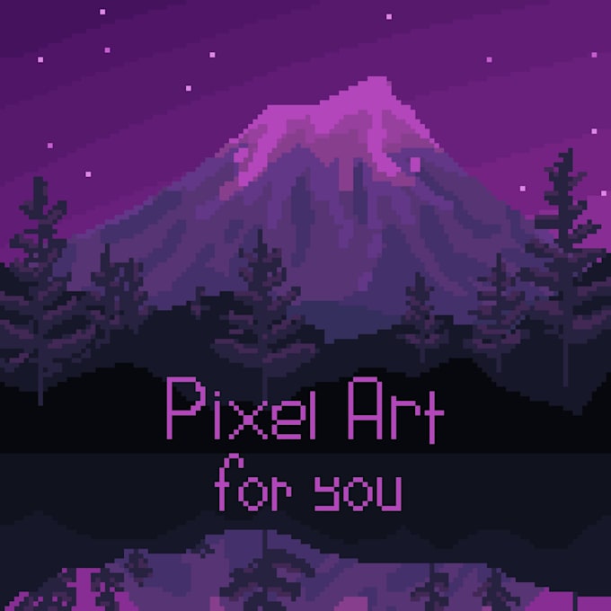 Make beautiful pixel art background, objects, etc by Vioartai | Fiverr