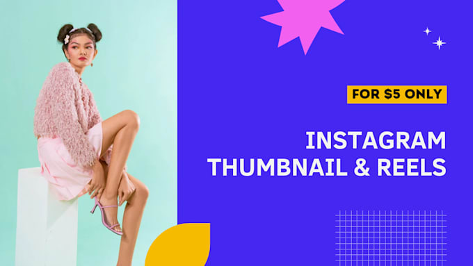 Design a instagram reels and attractive instagram thumbnails in 1hr by ...