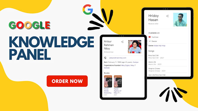 Create a personal google knowledge panel for any category by Semguidepro | Fiverr