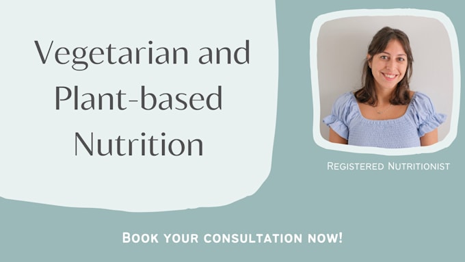 Be your nutritionist for vegan and vegetarian diet by Gabrielaguiazu | Fiverr