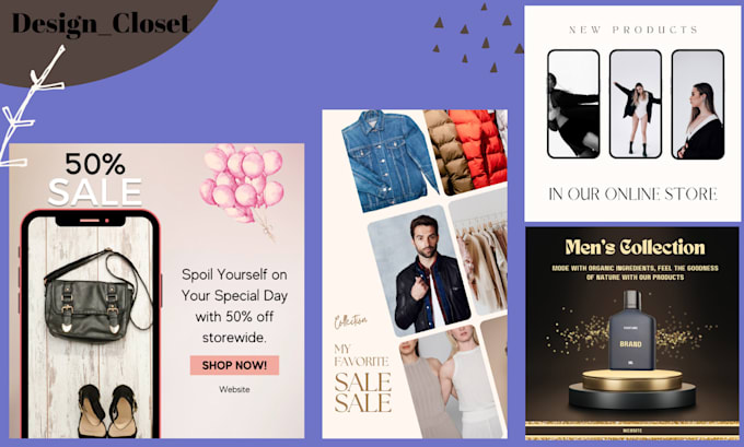 Design eyecatchy social media post, banners, ads and carousel for you ...