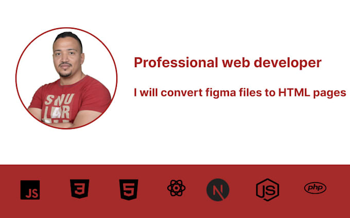 Convert figma design to html and css by Sahbikardi525 | Fiverr