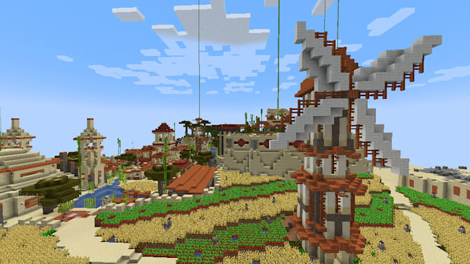 Build top quality minecraft builds by Stopasking420 | Fiverr