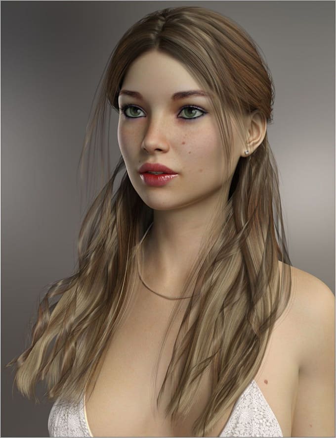 Create Ultra Realistic 3d Daz Character 3d Character Modeling Using