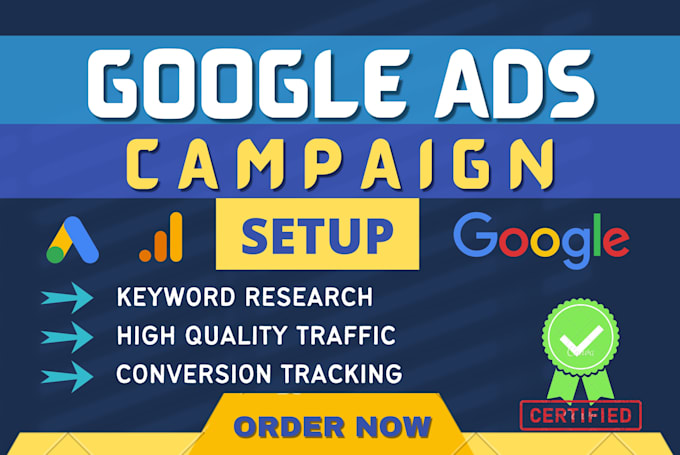 Setup an effective google ads and ppc campaign by Lucky30129 | Fiverr