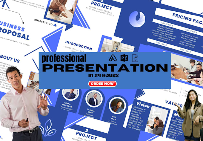 Design business powerpoint presentation and pitch deck by Shiron_dimath ...