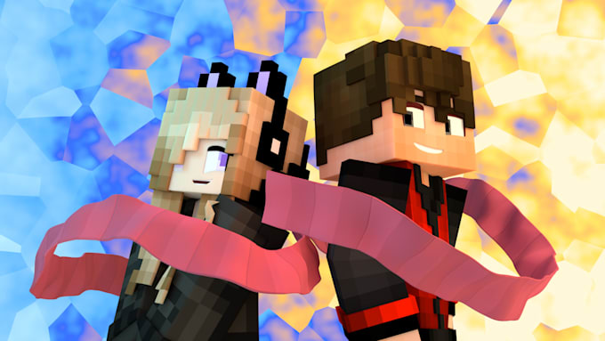 Make you an awesome 3d render of minecraft by Ianimation12 | Fiverr