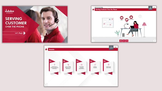 Design elearning content using storyline 360 by Mazibaj | Fiverr