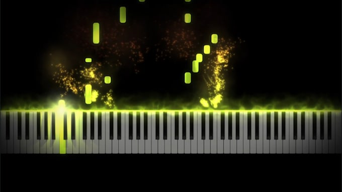 Make piano visualization with synthesia and after effects by Arnavekapure | Fiverr