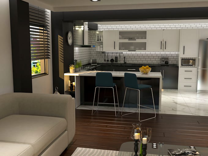 Realistic rendering and autocad drawing by Ebrudincer | Fiverr