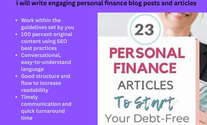 Write engaging personal finance blog posts and articles by Pro_bushra ...