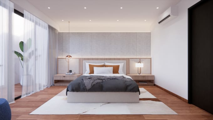 Create your dream bedroom by Sumadot | Fiverr