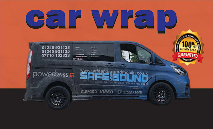 Create vehicle wrap,car wrap and van wrap only in 24 hours by ...