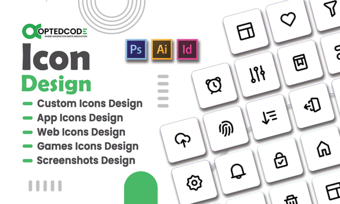 Design unique and modern game icon design and custom icons by Optedcode ...