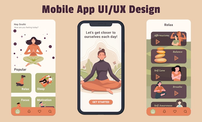Design Professional Ui Ux Design For Mobile App In Figma By Sruthisv486