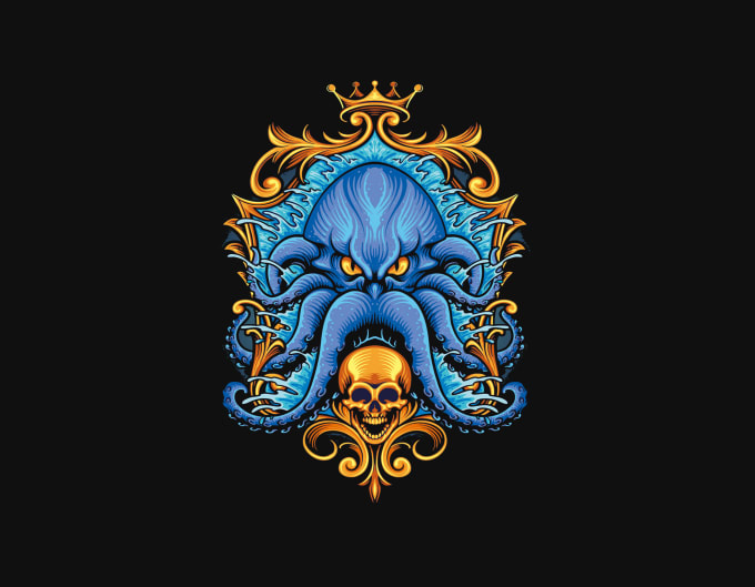 Design professional octopus sport mascot logo within 12 hours by Fanex ...