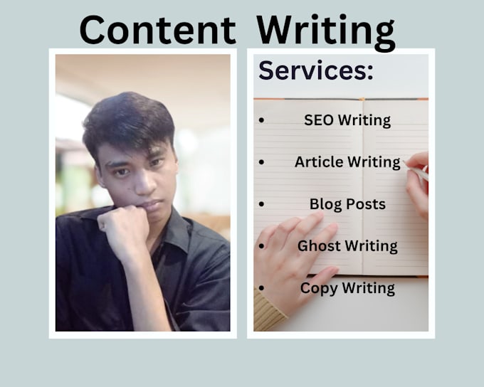 Write eye catching content of any kind for you to increase readers by ...