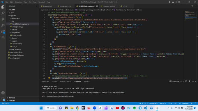 Create Test Automation Script Using Cypress Framework By Sonurprajapati Fiverr