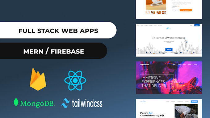 Build a full stack react app by Hamzaejaz555 | Fiverr