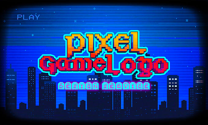 Design a pixel game logo by Artbrahim | Fiverr