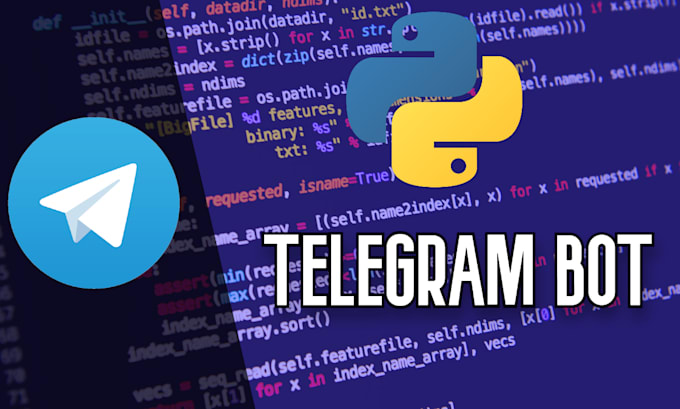 Do telegram bot in python by Lorymoneyyt | Fiverr