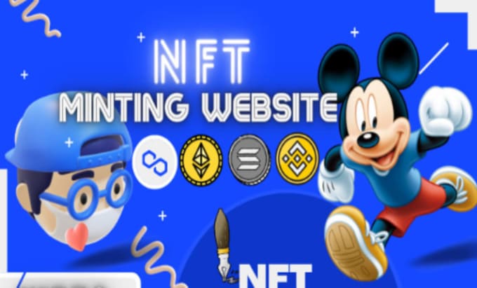Creat Nft Minting Website Dapp Landing Page Smart Contract By Tarikadd Fiverr
