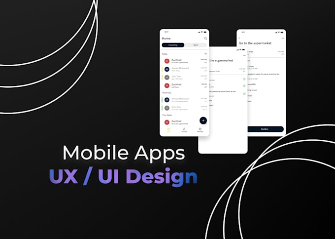 Design your mobile application ux ui design by Ziad_uxui | Fiverr