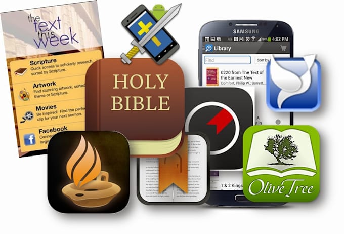 Design and develop straigh forward bible app, church app, quran app ...