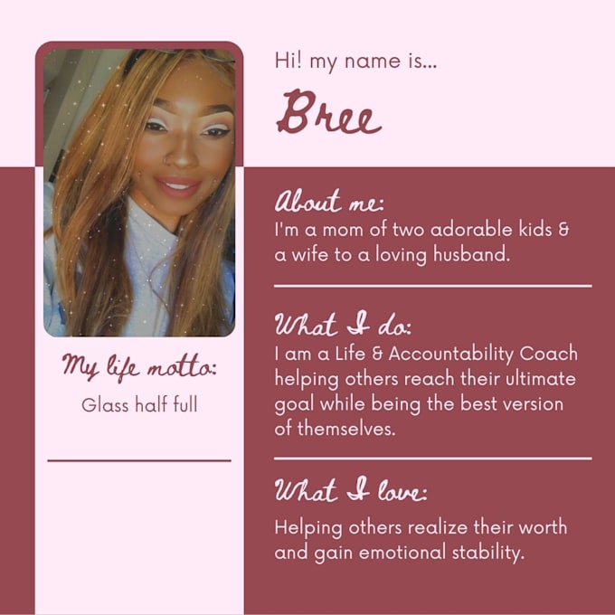 Be your life coach and accountability coach by Coachbree | Fiverr