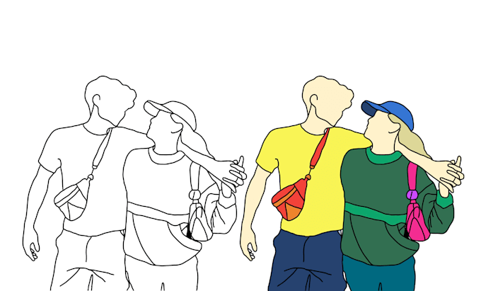 Draw any line art illustration from your photo by Bonnie0508 | Fiverr