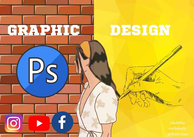Create any kind of graphic design with customisation by Laksh0803 | Fiverr