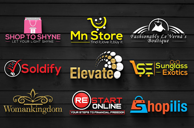 Do elegant shopify logo design with unlimited revision by Henrywhitema ...