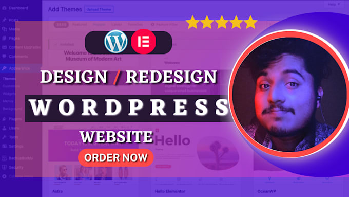 Design, customize ,clone or redesign wordpress website by Digvijayphutane | Fiverr