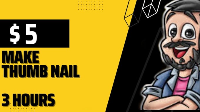 Thumbnail ,logo maker, garphic design by Maazsajid164 | Fiverr