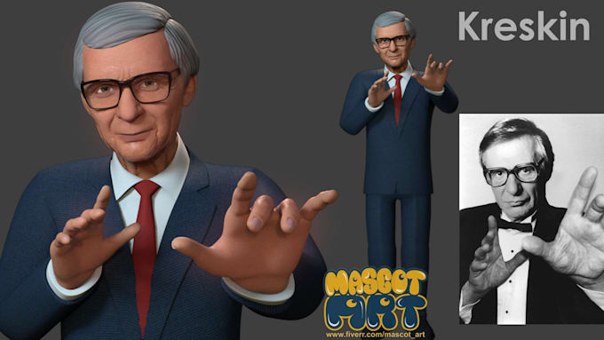 Create realistic characters for the metaverse, vtuber vrchat by Mascot ...