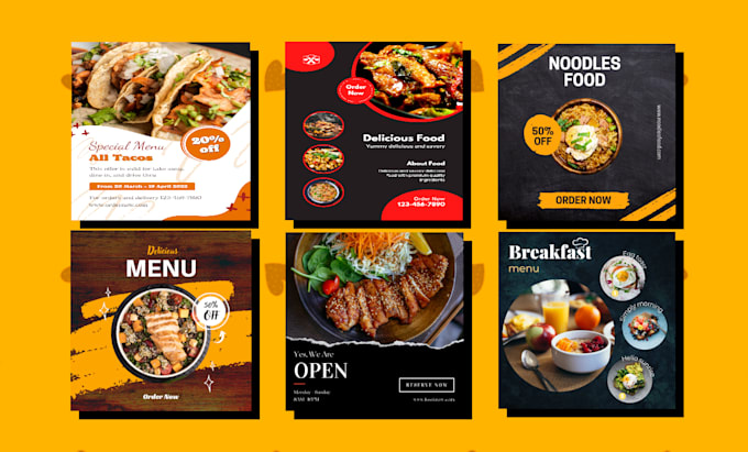 Design a creative instagram poster , ads posters by Raviartist7 | Fiverr